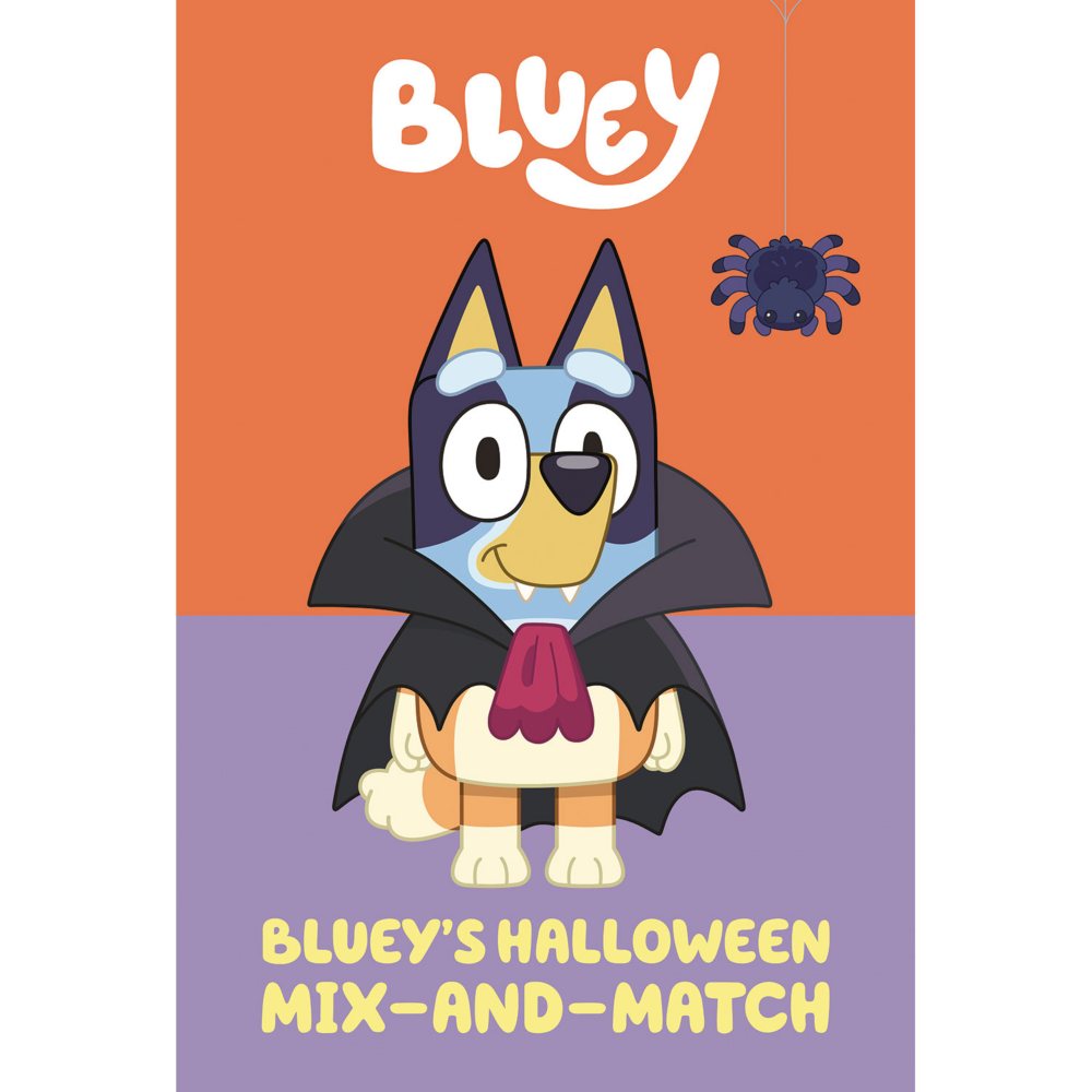 Bluey's Halloween Mix-and-Match, Board Book | ShelHealth