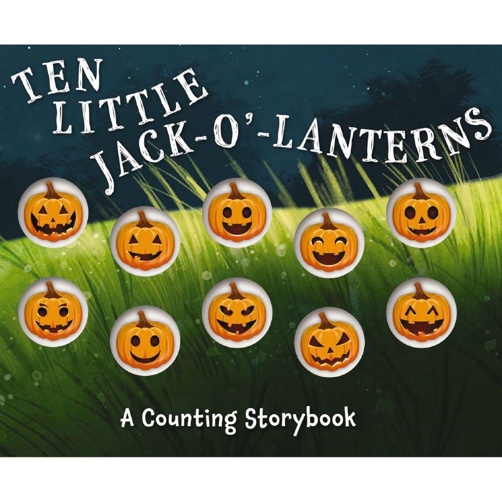 Ten Little Jack O Lanterns, Board Book | ShelHealth