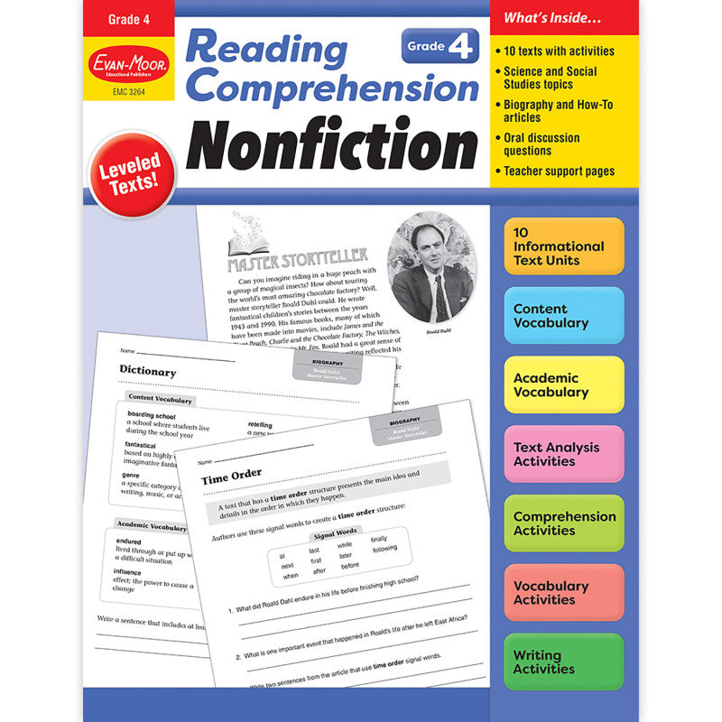 Gr4 Reading Comprehension Nonfictin | ShelHealth