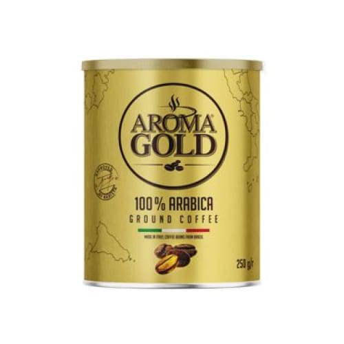 Aroma Gold, 100% Arabica Ground Coffee, 8.81 oz (250 g) | ShelHealth