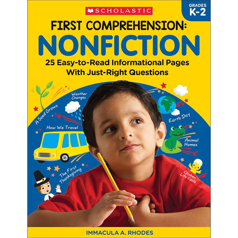 First Comprehension Nonfiction (Pack of 6) | ShelHealth