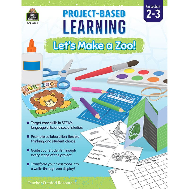 Lets Make A Zoo Project Based Learning (Pack of 3) | ShelHealth