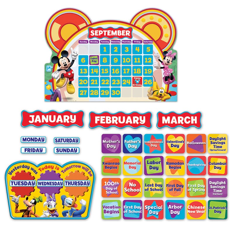 Mickey Mouse Clubhouse Calendar Set (Pack of 2) | ShelHealth