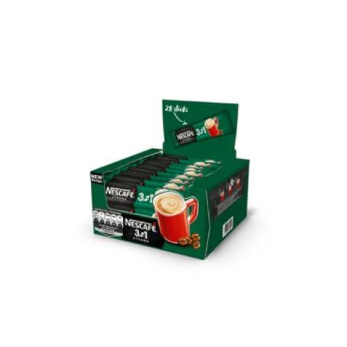 Nescafe 3 in 1 Instant Strong Coffee Drink, 16.6 oz (470 g) | ShelHealth