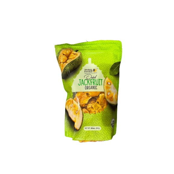 Nutty & Fruity Organic Dried Jackfruit, 20 oz. | ShelHealth