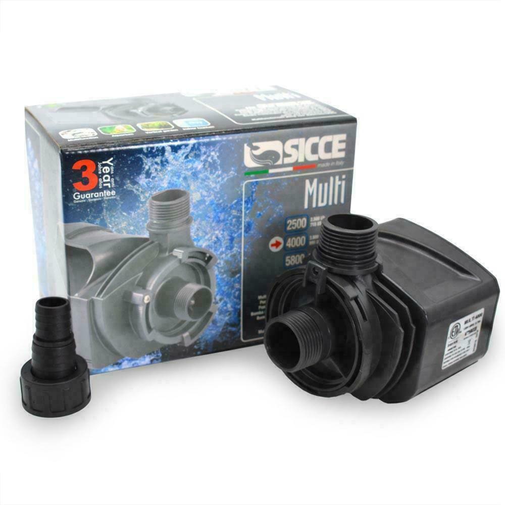 Sicce MULTI 4000 Pump - 990 GPH | ShelHealth