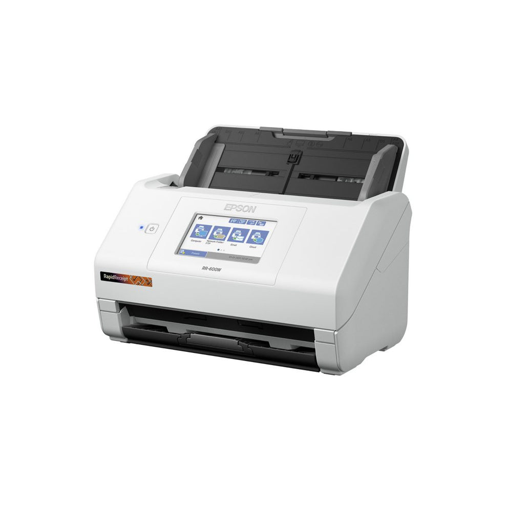 Epson RapidReceipt RR-600W Special Edition Scanner, 100-Sheet Duplex ...
