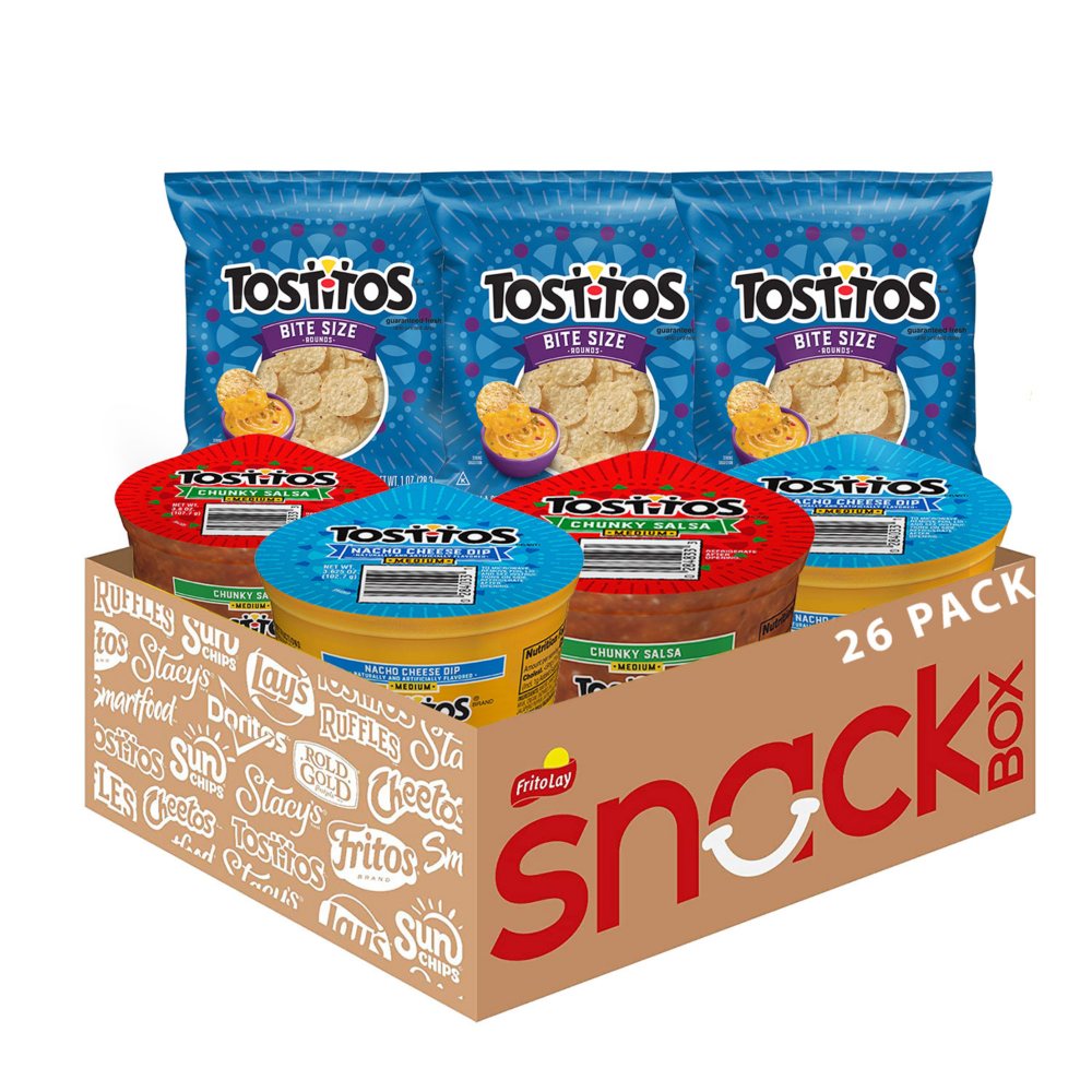 Tostitos Chips & Dip Mix, Variety Pack Snacks, 26 pk. | ShelHealth