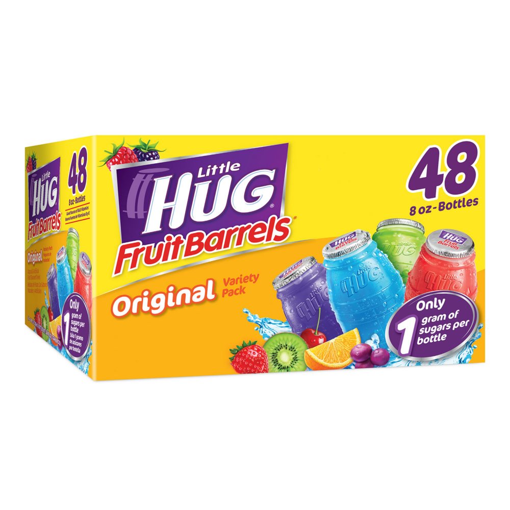 Little Hug Fruit Barrels 8 fl. oz., 48 pk. | ShelHealth