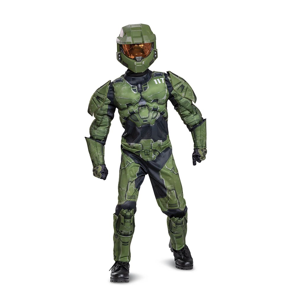 Halo Master Chief Kids Deluxe Costume | ShelHealth