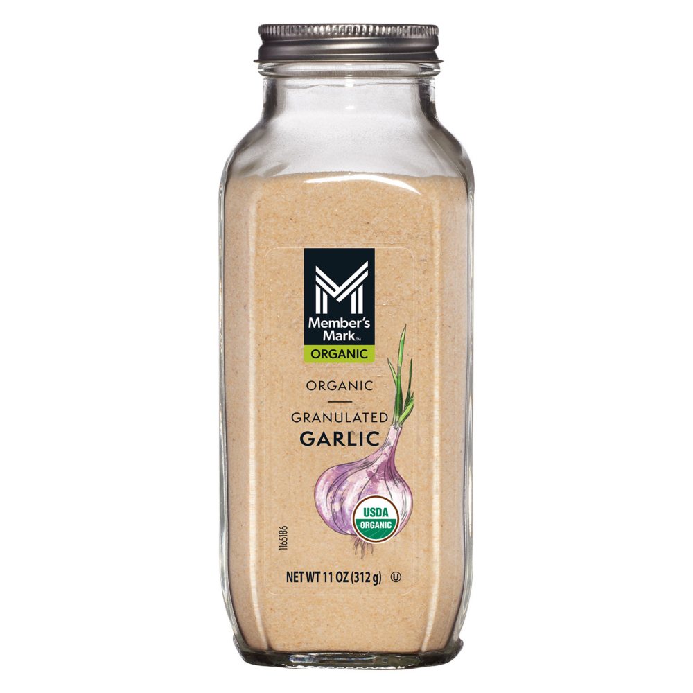 Member's Mark Organic Granulated Garlic, 11 oz. | ShelHealth