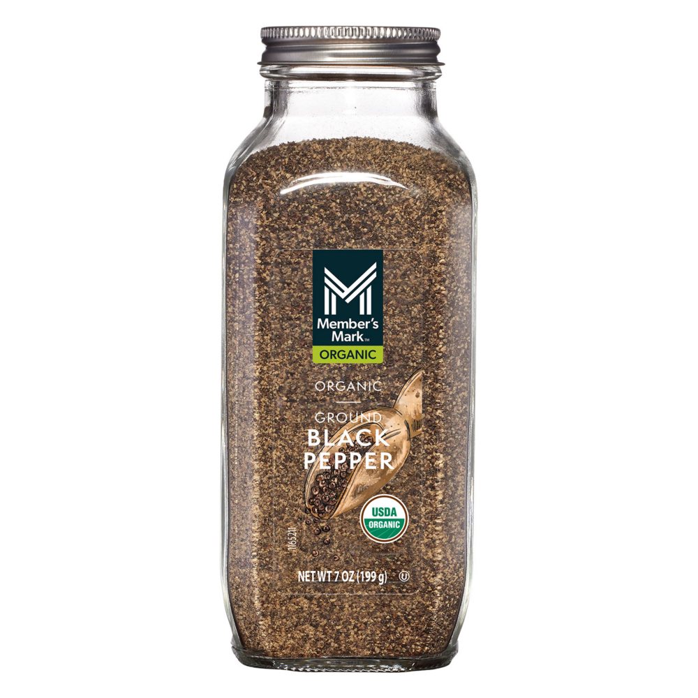 Member's Mark Organic Ground Black Pepper, 7 oz. | ShelHealth