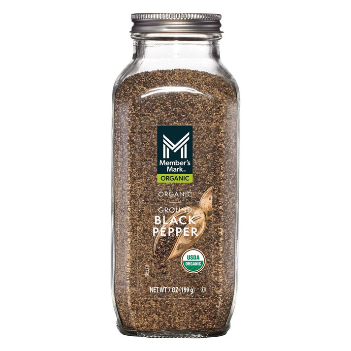 Member's Mark Organic Ground Black Pepper, 7 oz. | ShelHealth