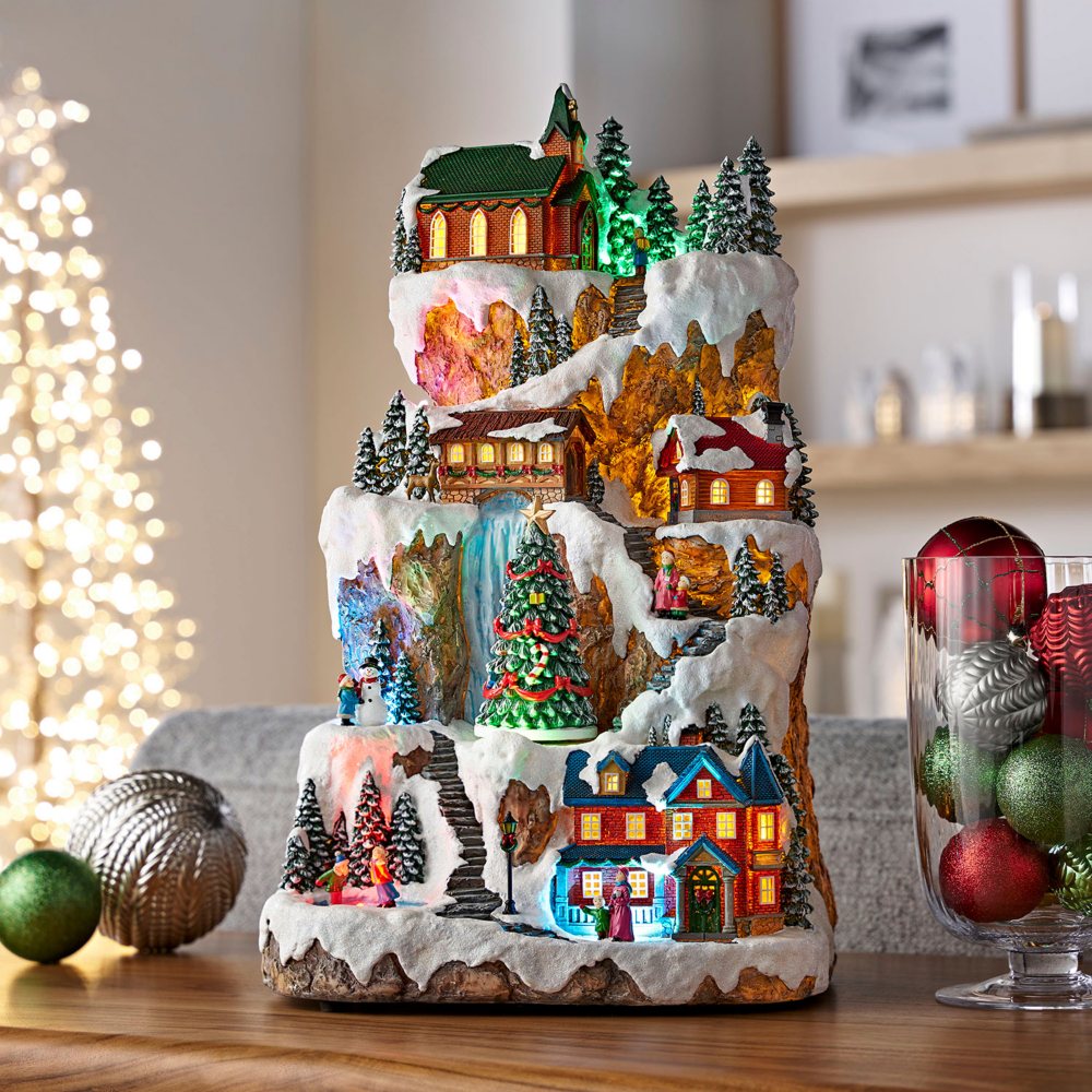 Member's Mark 20" Musical Animated Holiday Village | ShelHealth