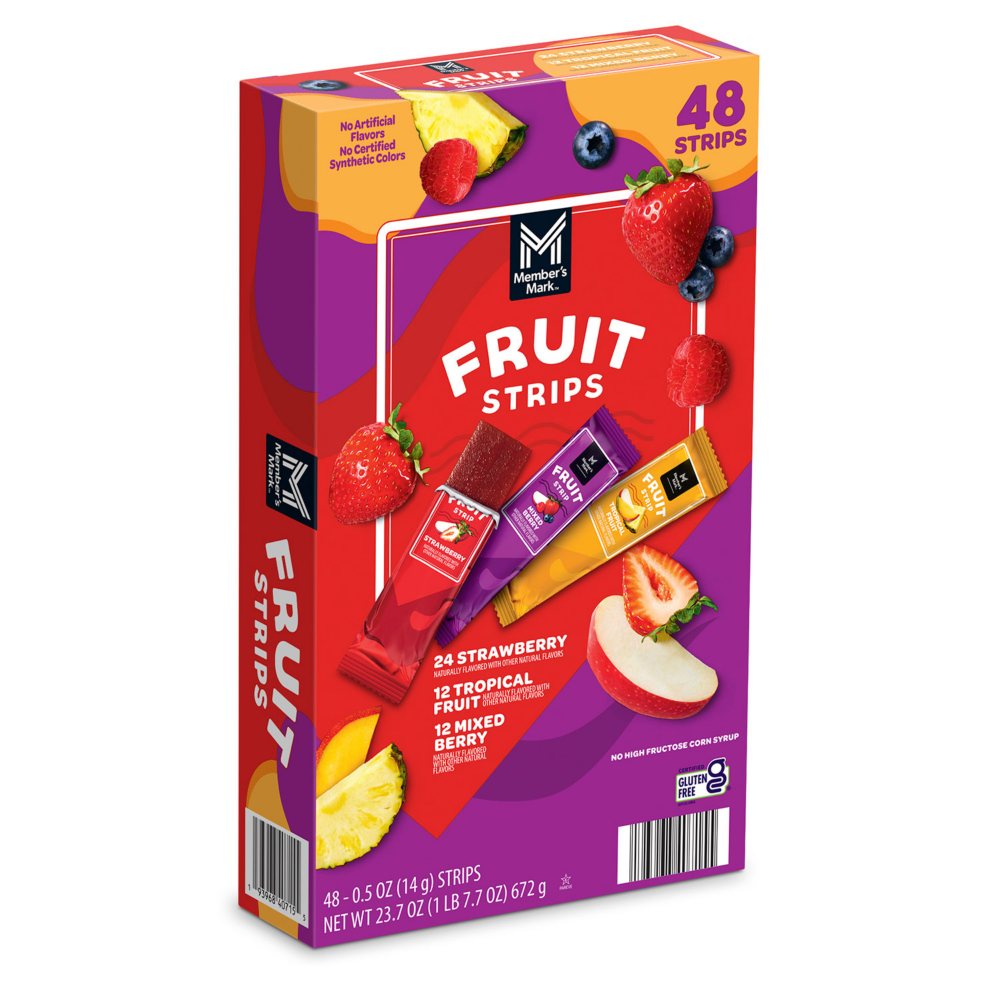 Member's Mark Fruit Strips, 48 ct. | ShelHealth