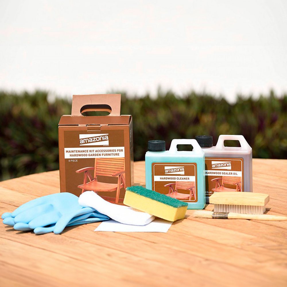 Amazonia Hardwood Garden Furniture Maintenance Kit | ShelHealth