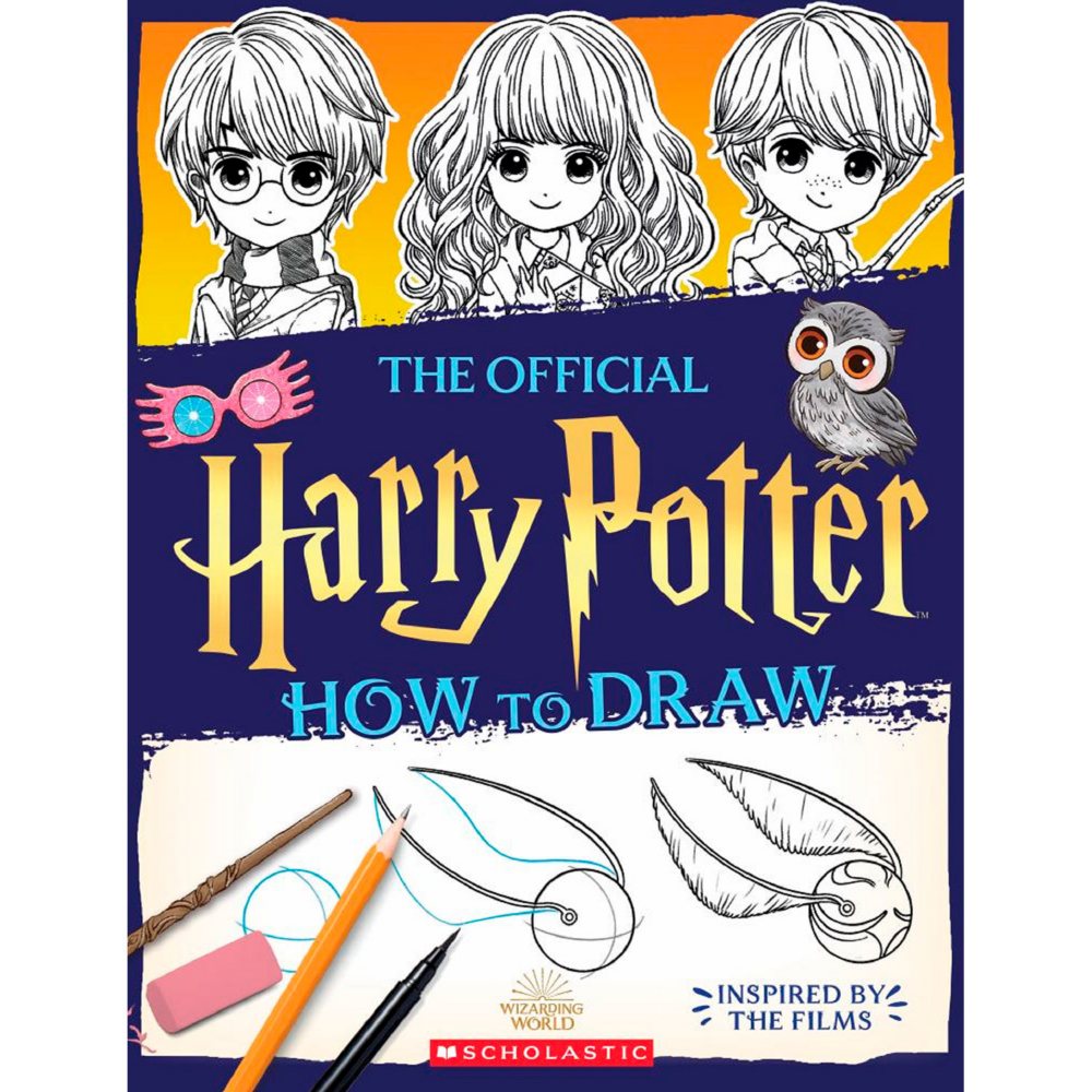The Official Harry Potter How to Draw, Paperback | ShelHealth