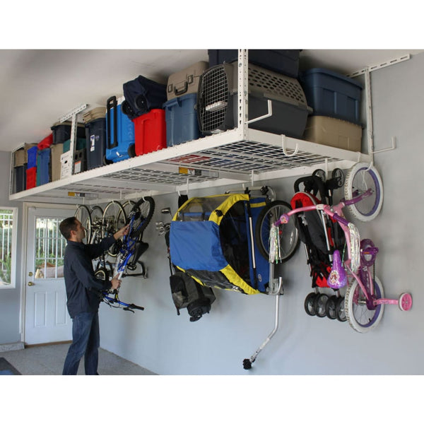 2-Rack Combo SafeRacks 4' x 8' Overhead Storage Kit | ShelHealth