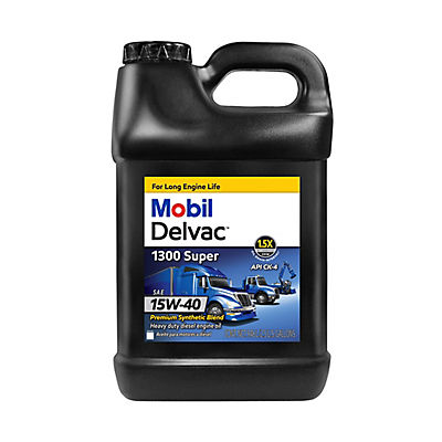 Mobil Delvac 1300 Super Heavy Duty Premium Synthetic Blend Diesel ...