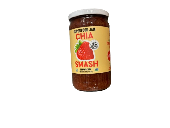 Superfood Jam Chia Smash Strawberry Jam, 27 oz. | ShelHealth
