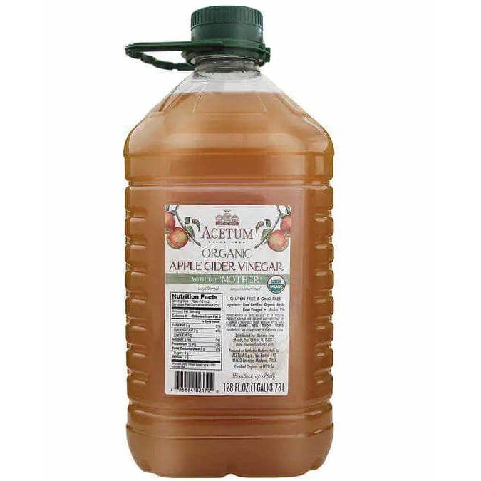 Acetum Organic Apple Cider Vinegar with the Mother, 128 fl. oz ...