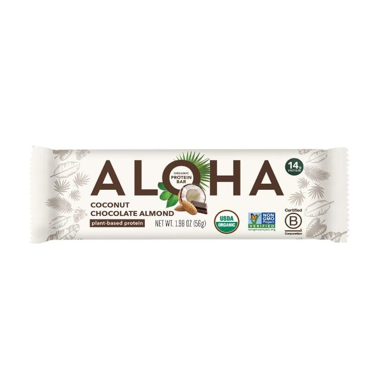 ALOHA: Coconut Chocolate Almond Protein Bar, 1.98 oz (Pack of 5 ...