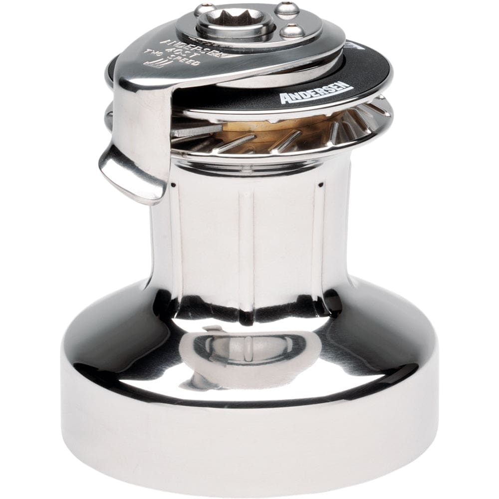 ANDERSEN 40 ST BT - 2-Speed Self-Tailing Manual Winch - Black Trim ...