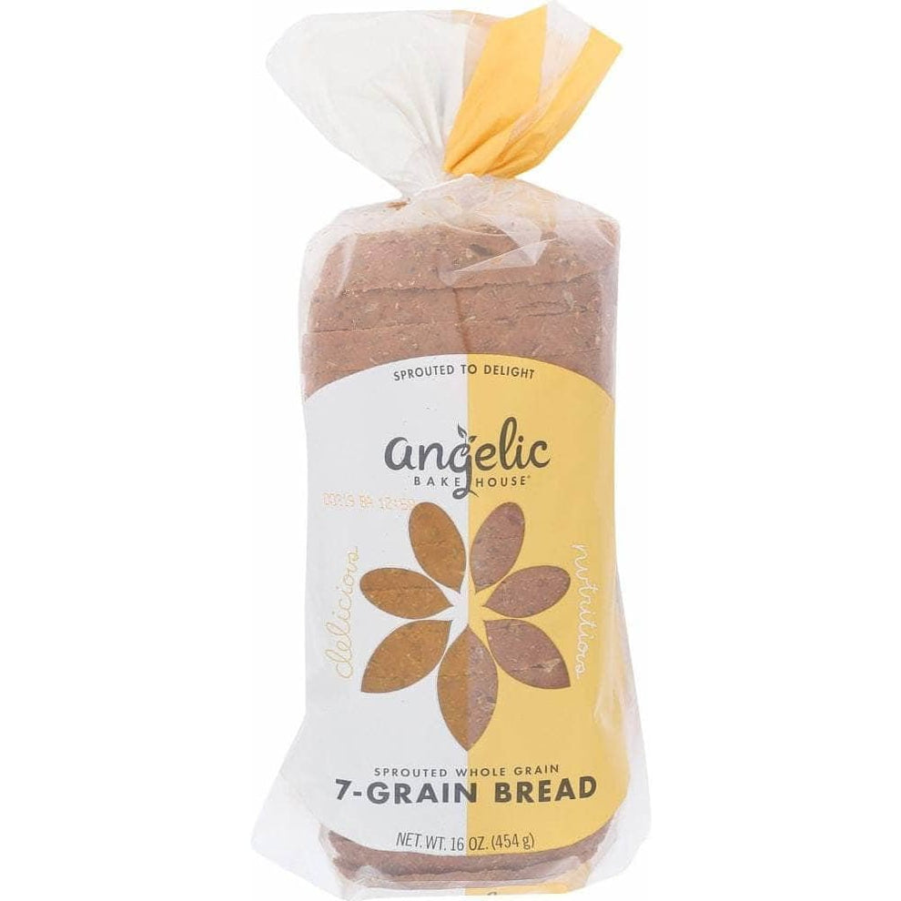 Angelic Bakehouse Sprouted Whole Grain 7-Grain Bread, 16 oz (Case of 4 ...