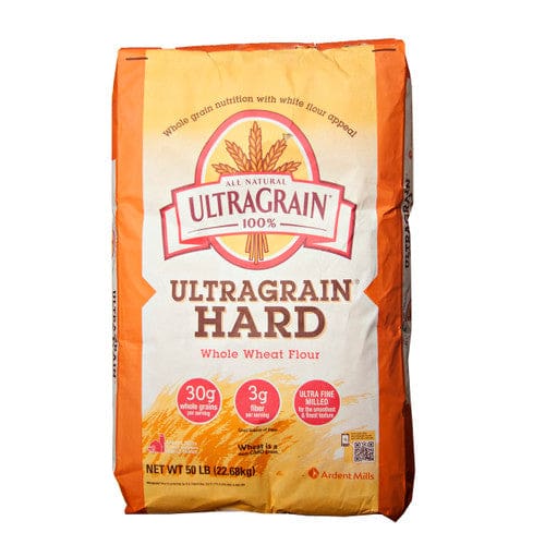 Ardent Mills Ultragrain White Whole Wheat Flour 50lb | ShelHealth