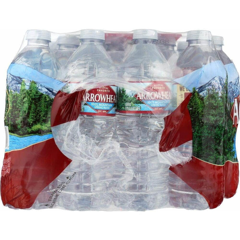 Arrowhead Water 100% Mountain Spring Water 24 Count - 0.5 liter, 12 lt ...