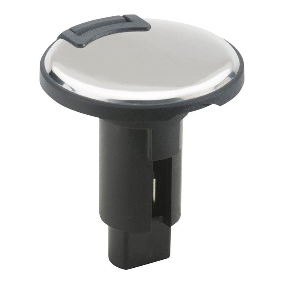 Attwood LightArmor Plug-In Base - 2 Pin - Stainless Steel - Round ...