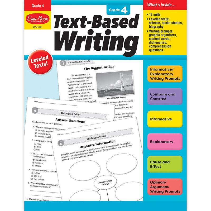 Text-Based Writing Grade 4 | ShelHealth