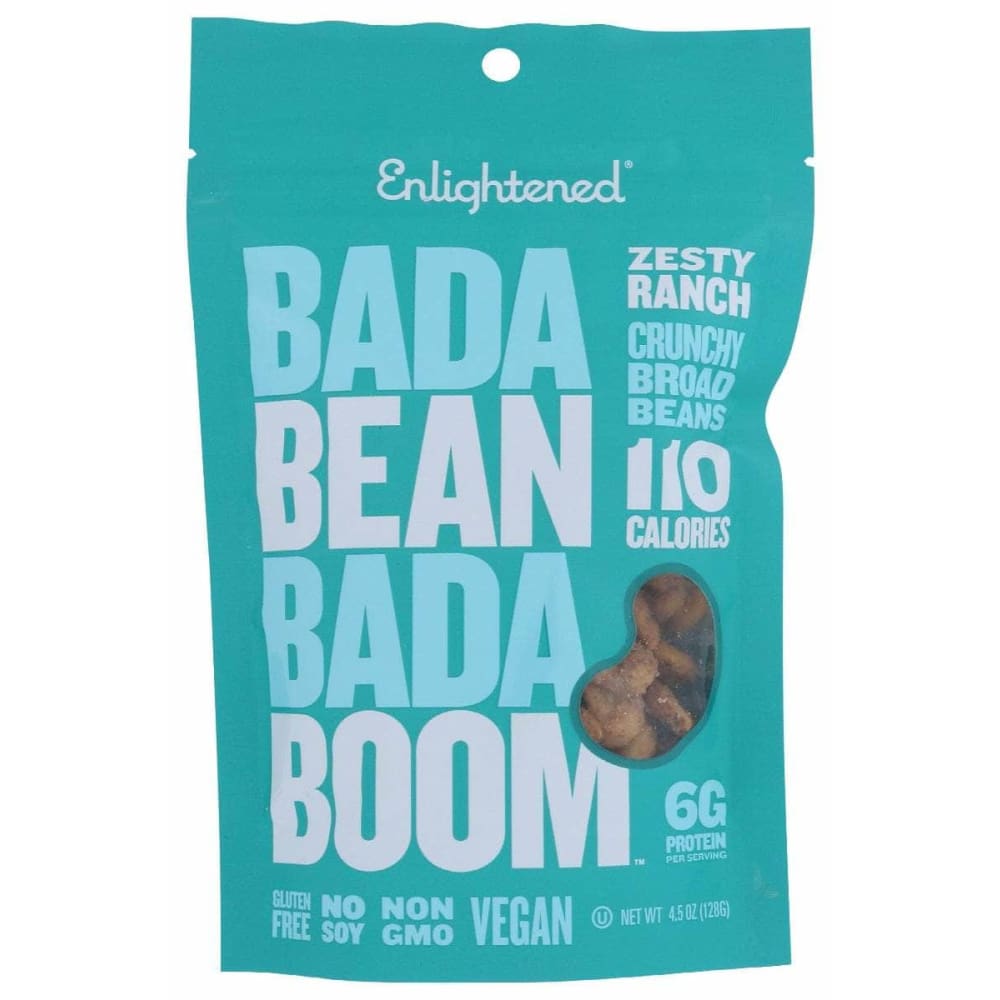 BADA BEAN BADA BOOM Snack Bean Zesty Ranch, 4.5 oz (Case of 4) | ShelHealth