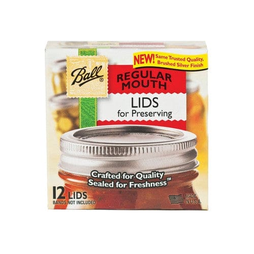 Ball Regular Lids 12ct (Case of 24) | ShelHealth