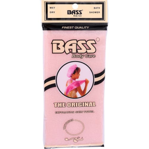 BASS BRUSHES: Exfoliating Body Nylon Cloth, 1 ea (Case of 4) | ShelHealth