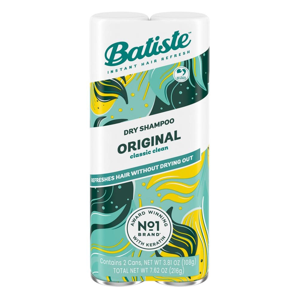 Batiste Instant Hair Refresh Dry Shampoo, Original Classic Clean (3.81 ...