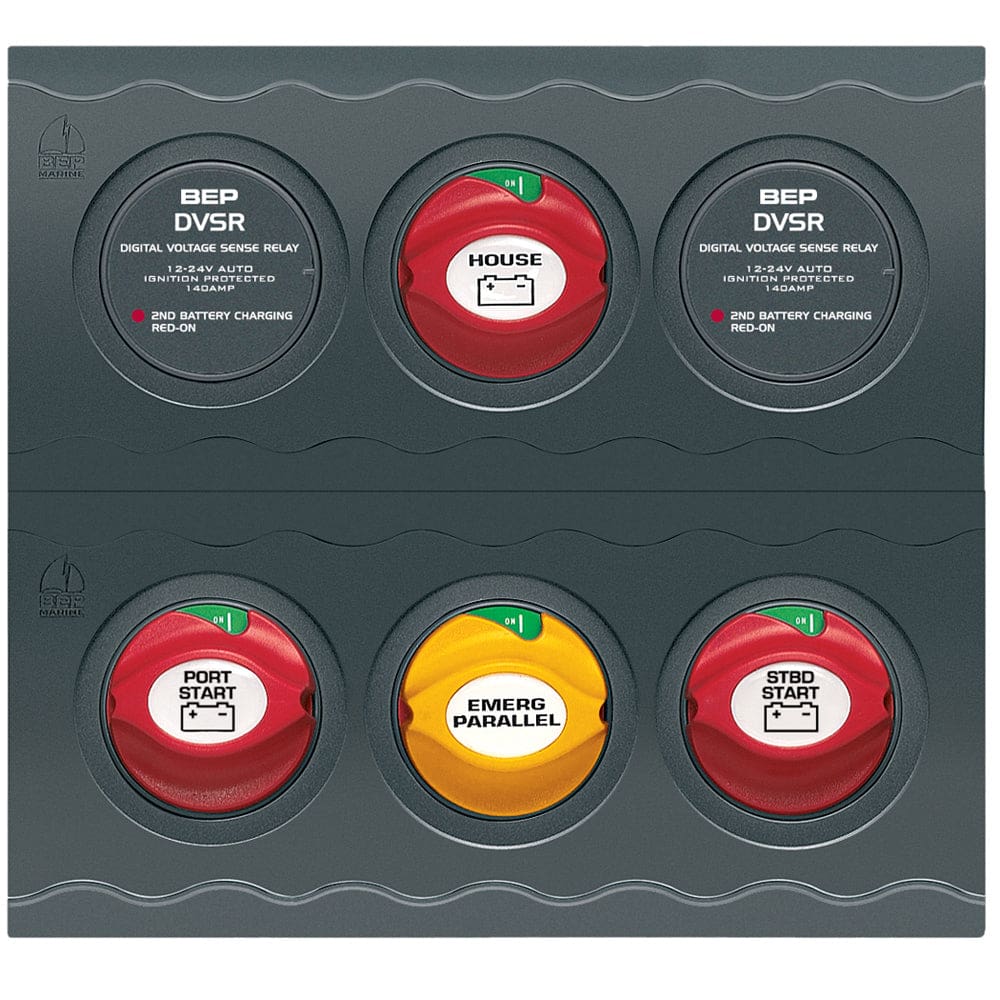 BEP Battery Management Contour Connect Panel f/ Twin Engines w/ VSR's ...