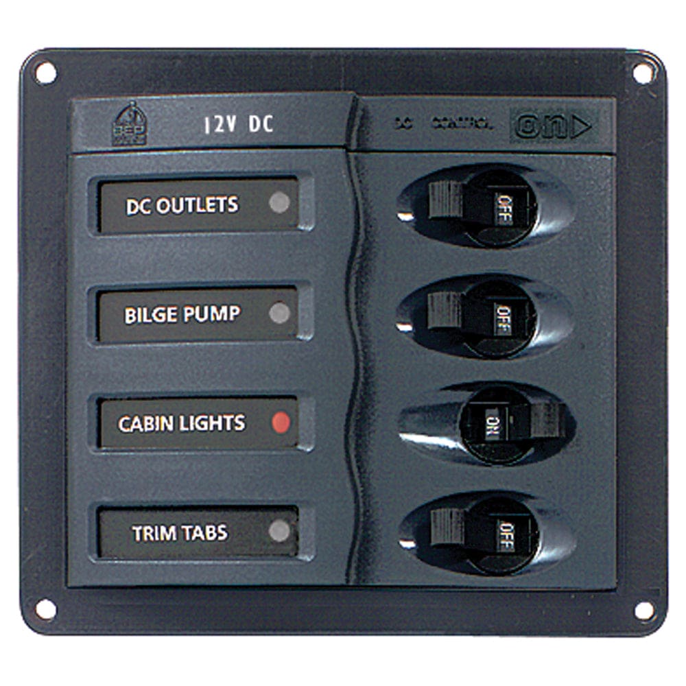 BEP Circuit Breaker Panel - 4-Way | ShelHealth
