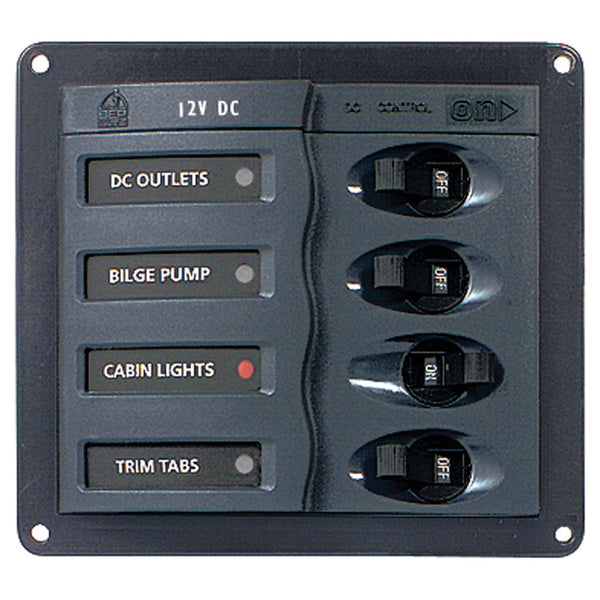 BEP Circuit Breaker Panel - 4-Way | ShelHealth