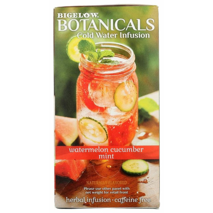 BIGELOW: Watermelon Cucumber Mint Cold Water Infusion Tea, 1.23 oz ...