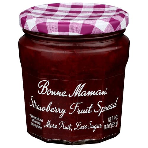BONNE MAMAN: Fruit Spread Strawberry, 11.8 OZ (Pack of 4) | ShelHealth