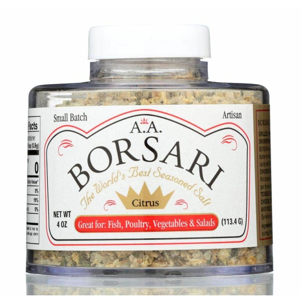 Borsari Seasoning Citrus, 4 oz (Case of 3) | ShelHealth
