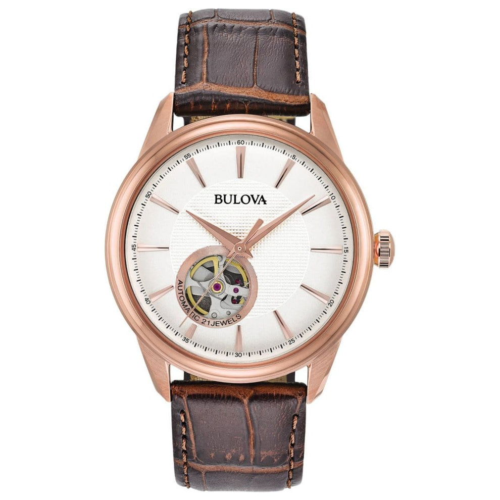 Bulova Mens Classic 3 Hand Automatic Watch | ShelHealth