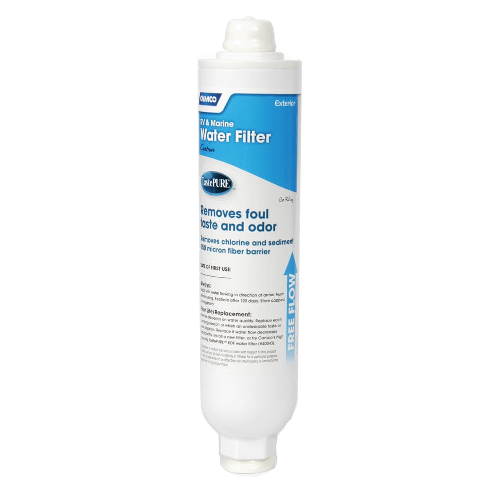 Camco TastePURE RV & Marine Water Filter | ShelHealth
