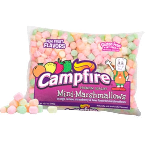 Campfire Marshmallows Mini Fruit Flavored Marshmallows 10.5oz (Case of ...