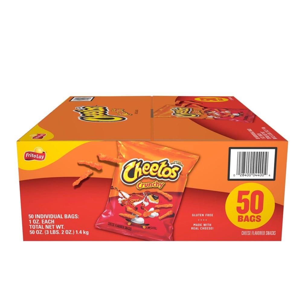 Cheetos Crunchy Cheese Flavored Snacks (1 oz., 50 ct.) | ShelHealth