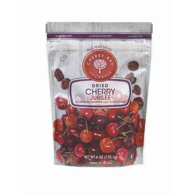 CHERRY BAY ORCHARDS: Dried Cherry Jubilee, 6 oz (Case of 4) | ShelHealth