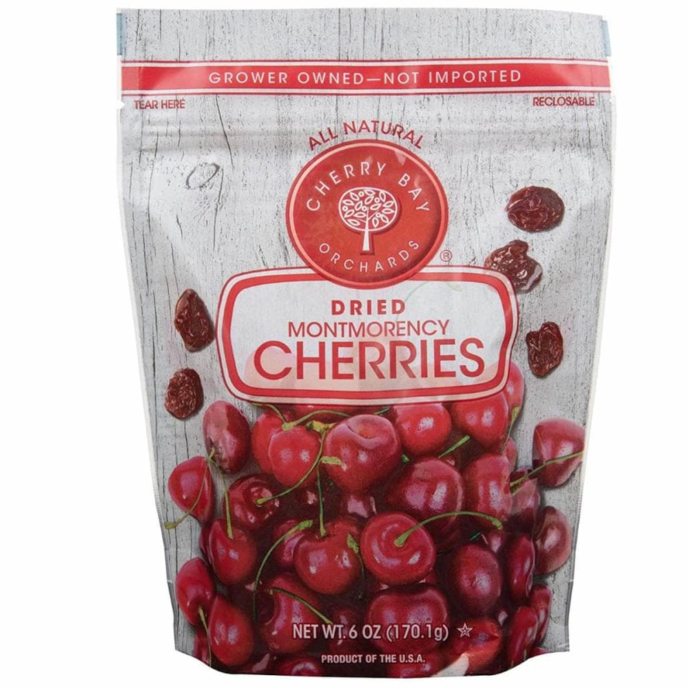 CHERRY BAY ORCHARDS: Dried Montmorency Cherries, 6 oz (Case of 4 ...