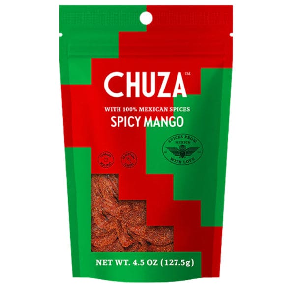 CHUZA: Spicy Dried Mango, 4.5 oz (Case of 4) | ShelHealth