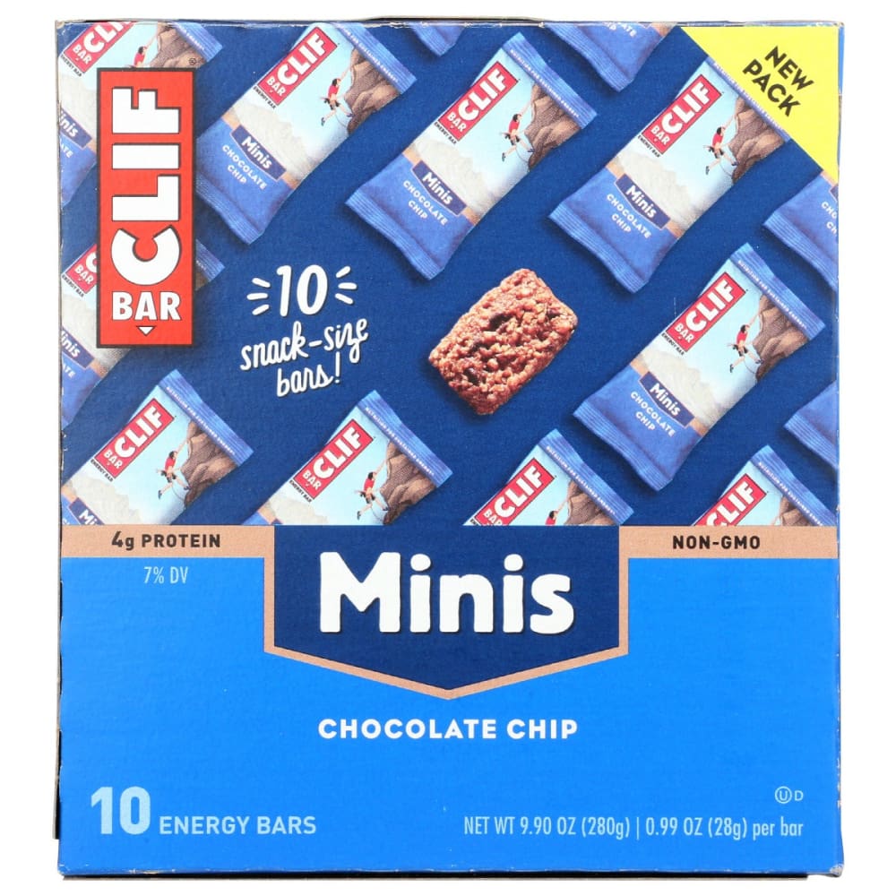 CLIF: Chocolate Chip Mini Bars, 9.9 oz (Pack of 2) | ShelHealth